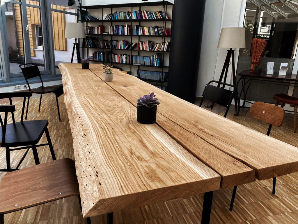 Stół z litego drewna - HOLZOFFICE Stół z litego drewna - HOLZOFFICE